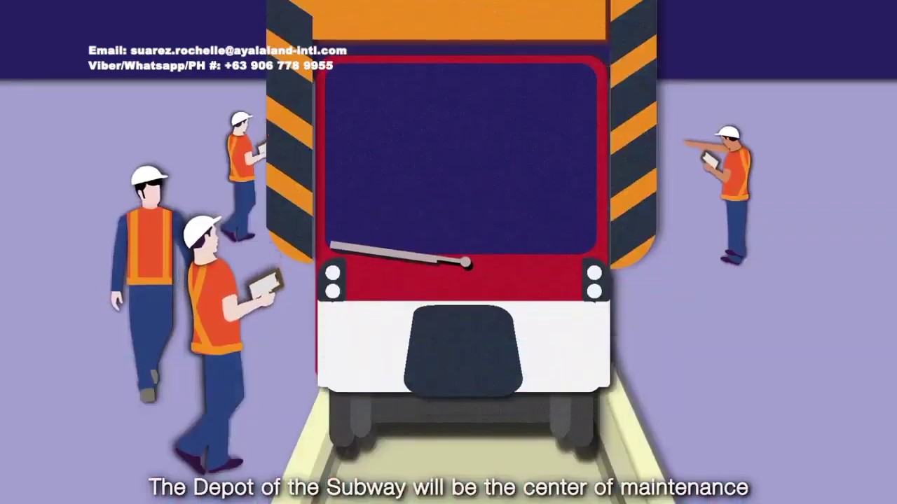 Mega Manila Subway or Metro Manila Subway Line 9 in the Philippines ...