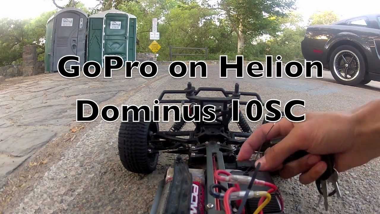 GoPro on a Helion Dominus 10SC - YouTube