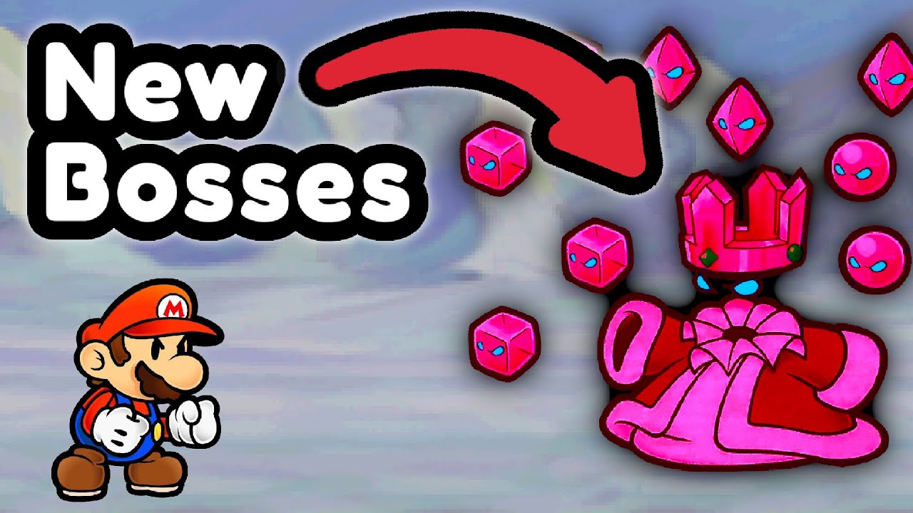 This Paper Mario Mod adds NEW BOSSES (Chapter 7 Dark Star) - YouTube