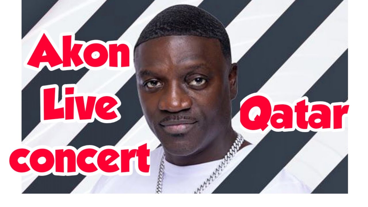 Akon Live concert in Qatar Lusail Boulevard.حفل اكون في قطر. Formula ...