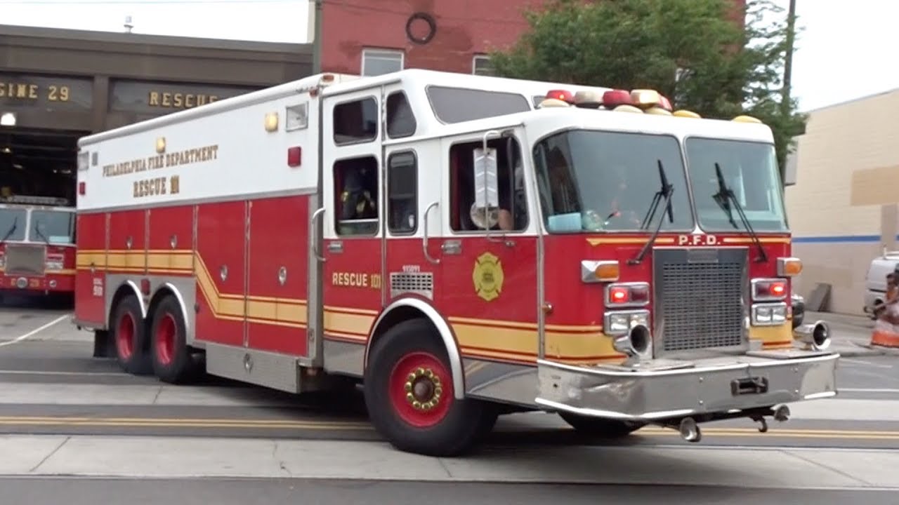 PFD Rescue 1 Responding - YouTube