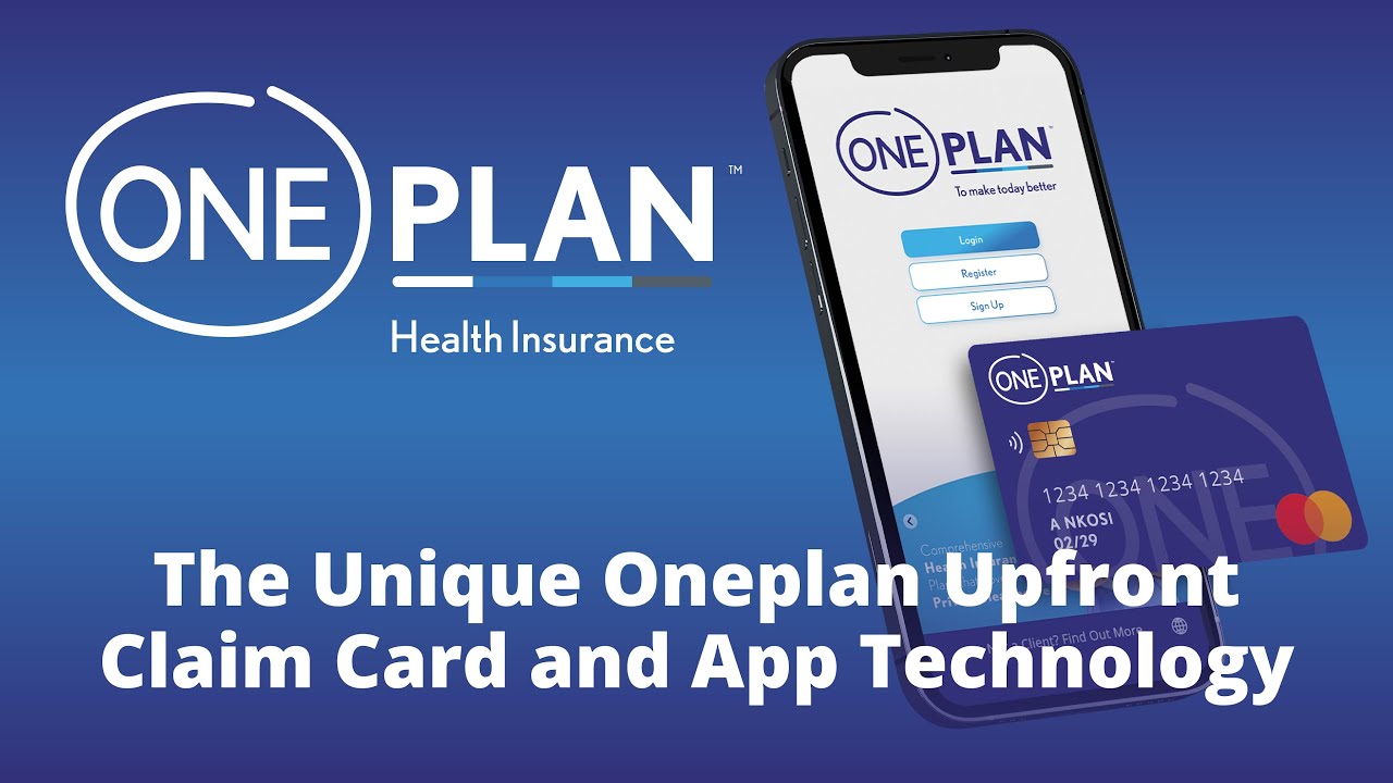 The Unique Oneplan Upfront Claim Card and App Technology - YouTube
