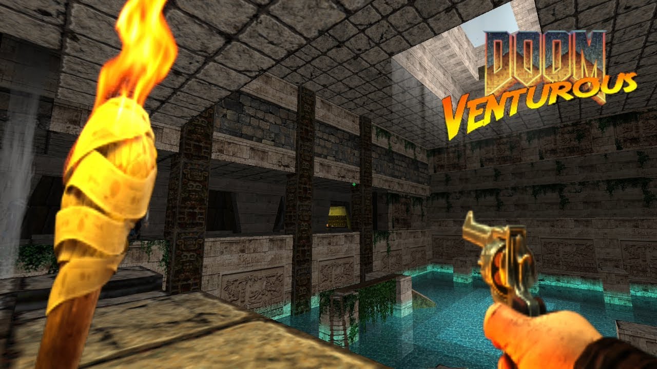 If Indiana Jones and DOOM had a Baby | Venturous DOOM II Mod Gameplay ...