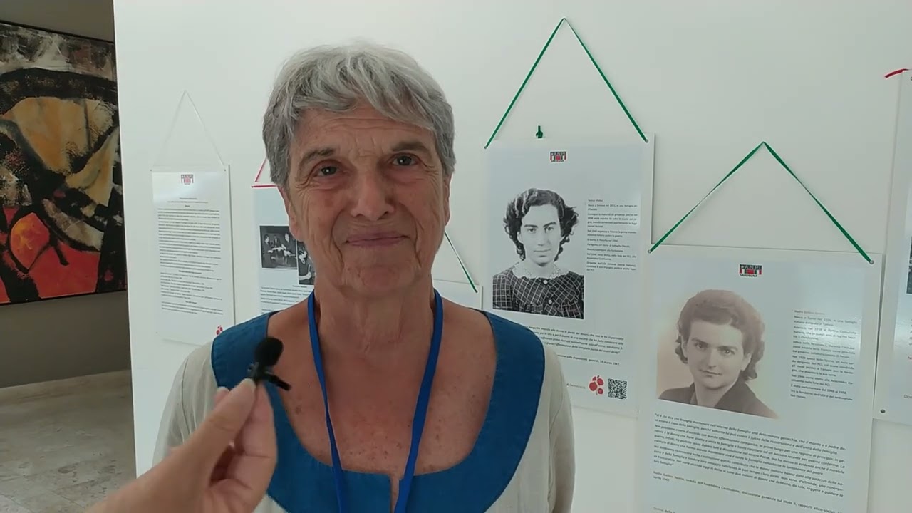 Intervista a Chiara Spano, figlia di Nadia Gallico Spano - YouTube