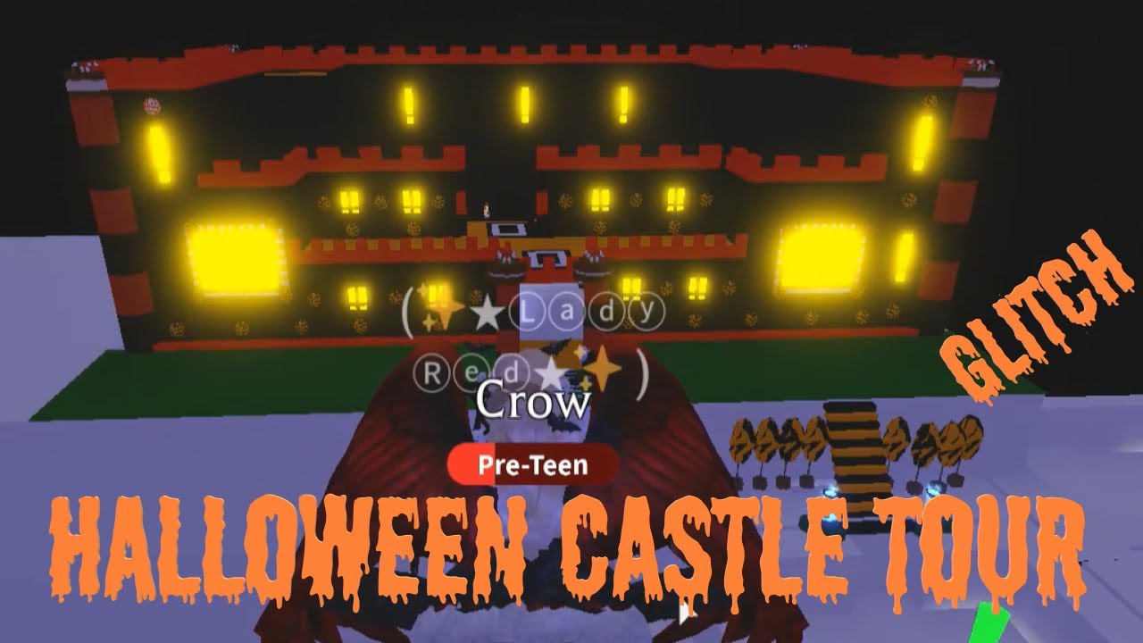 HALLOWEEN GLITCH CASTLE, Adopt me, Roblox - YouTube