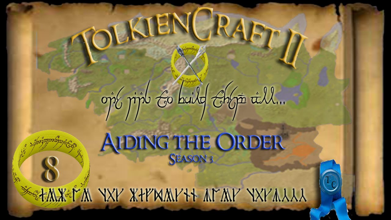 TolkienCraft II - Server Play - S3E8 - Aiding the Order - YouTube