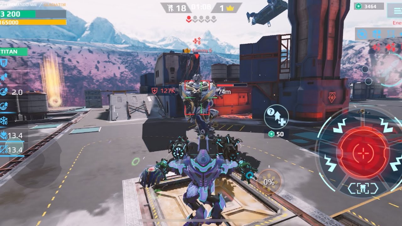 Teth VS Strong Luchador | War Robots Gameplay - YouTube