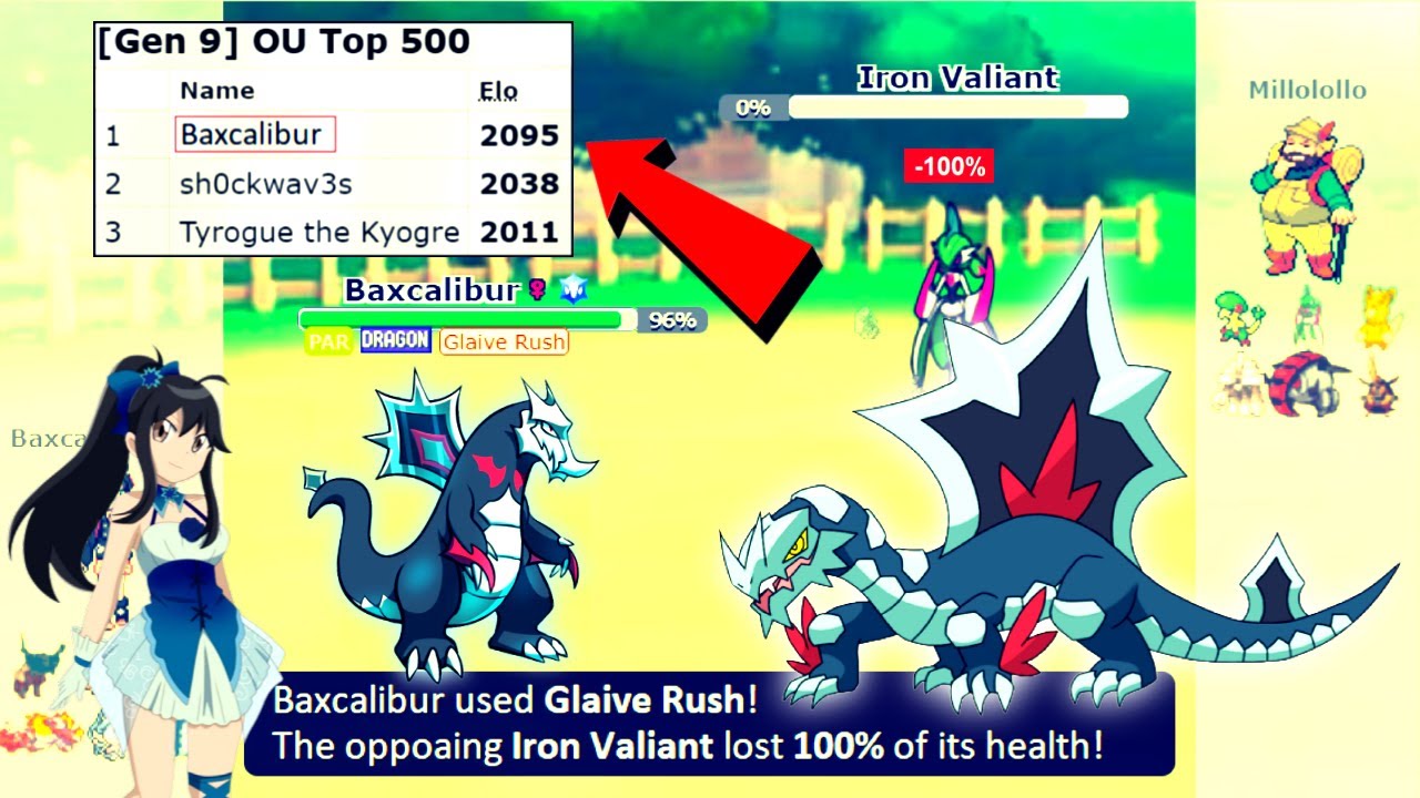 (1944+) REACHING TOP 20 IN OU WITH CHOICE BAND BAXCALIBUR ! Pokemon ...