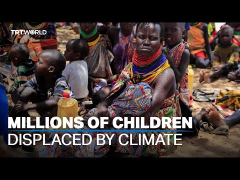 More than 113 million kids may be displaced over 30 years