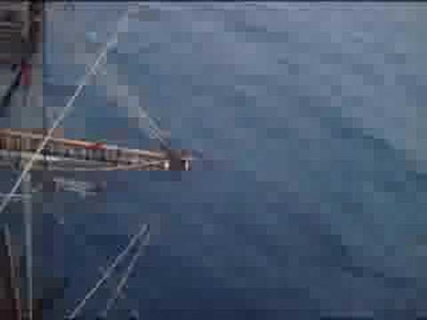 Reefing the Main Topsail, HMB Endeavour - YouTube