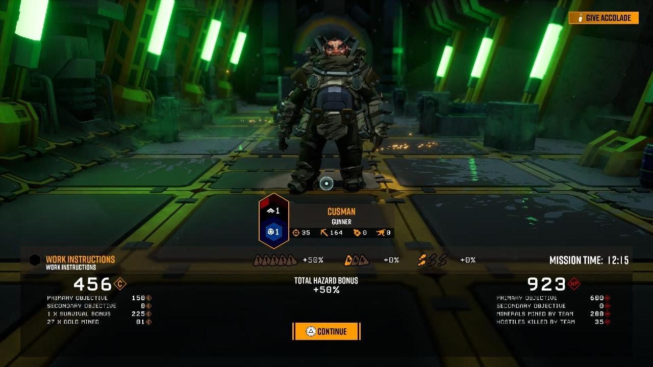 Deep Rock Galactic - Tutorial Mission | 4K - YouTube