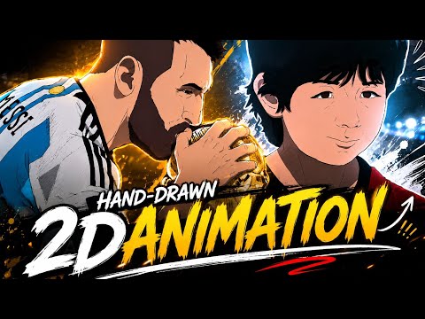 The Little Boy from Rosario Who Won It All | Messi  2D Animation Tribute ( Short Film )