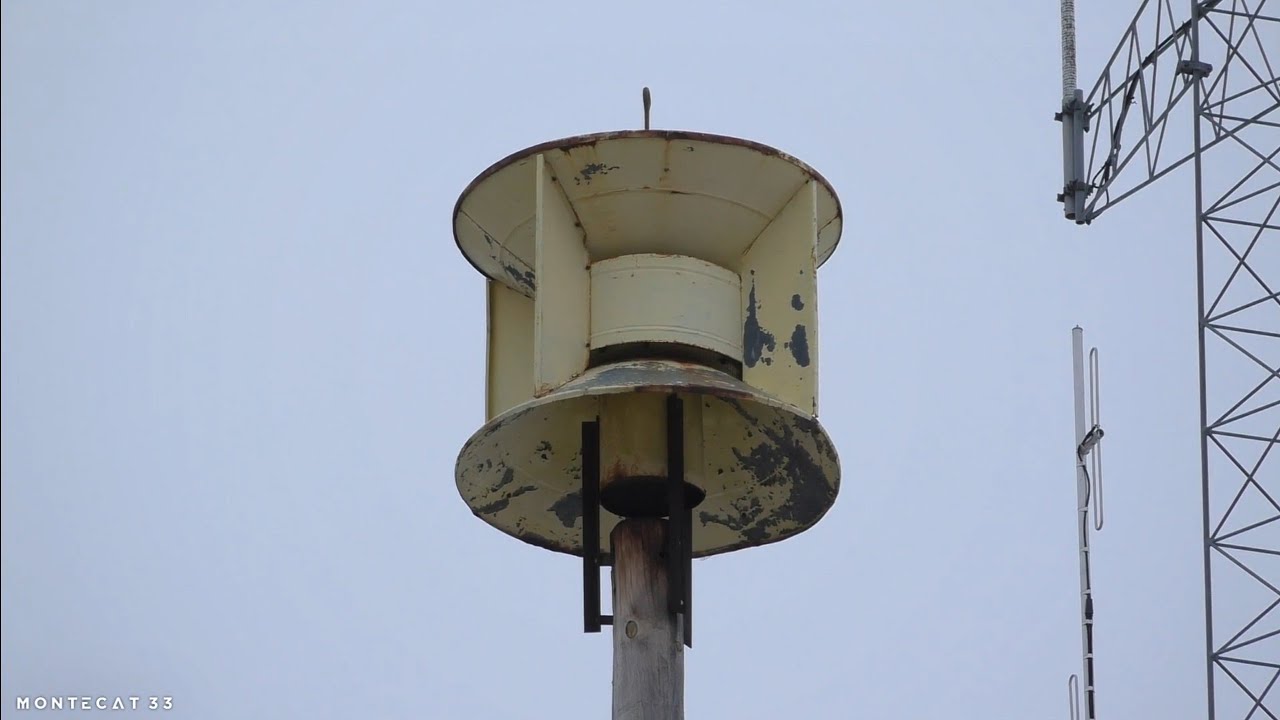 Federal Signal SD-10 Siren Test, Alert, Mayville, WI - YouTube