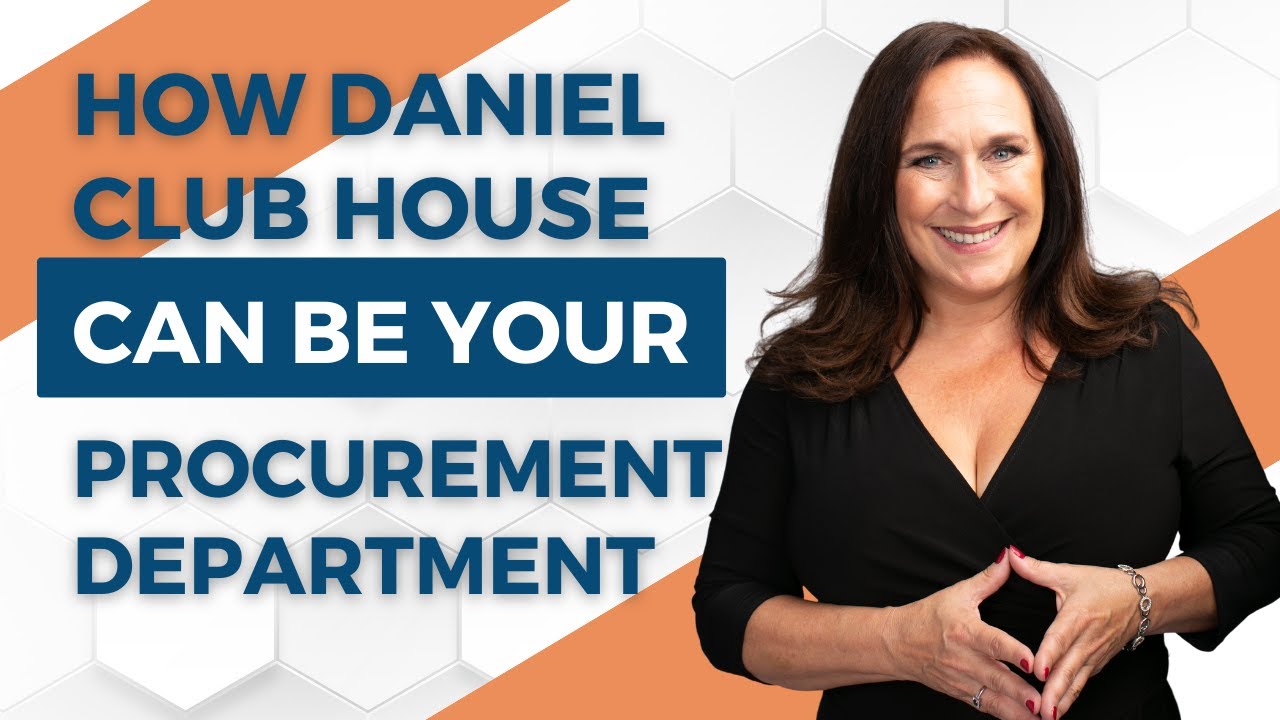 How Daniel House Club Can be Your Procurement Department - YouTube