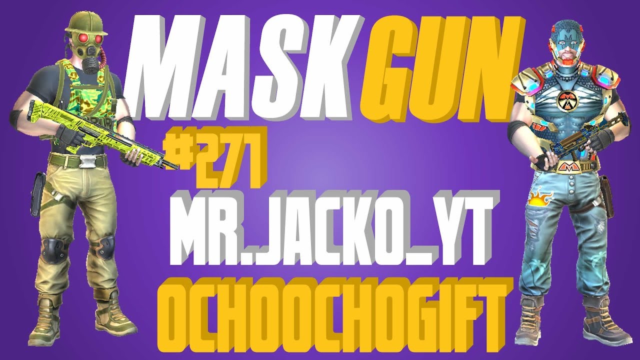 Mr. Jacko YT Vs Ochoochogift 1V1 Sniper Only | Maskgun Battle Pass ...