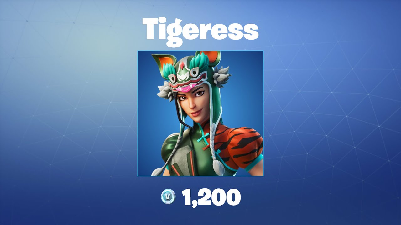 Tigeress | Fortnite Outfit/Skin - YouTube