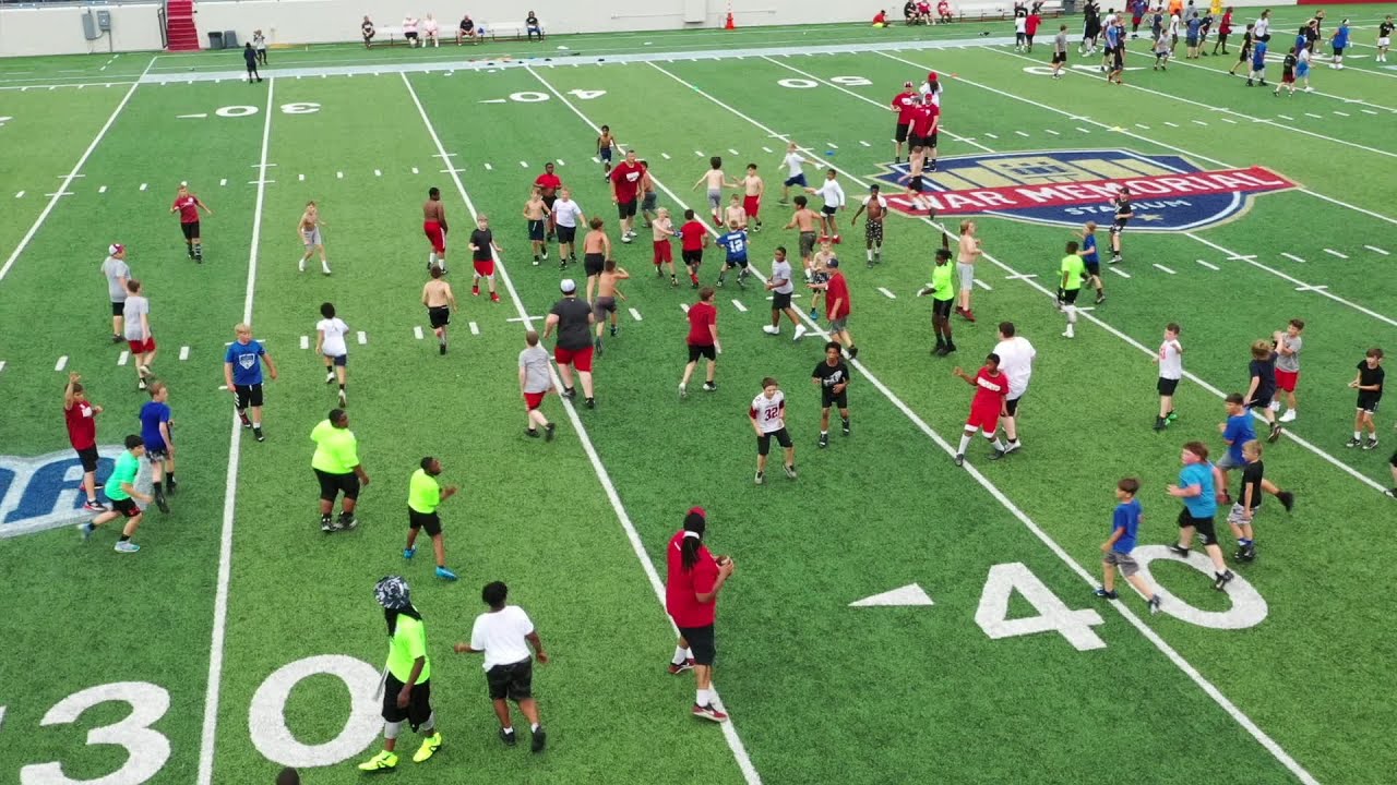 2021 Brandon Burlsworth Football Camp - YouTube