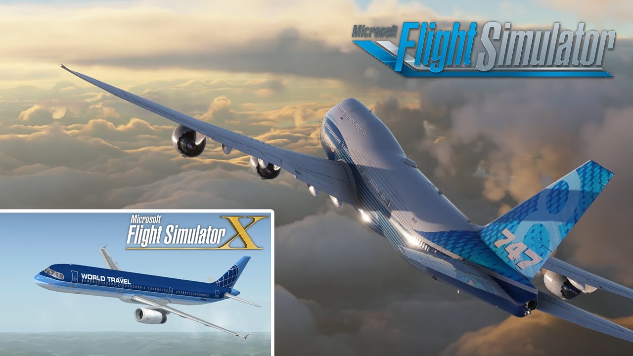 Flight Simulator X Trailer 2 vs Microsoft Flight Simulator Trailer 2 ...
