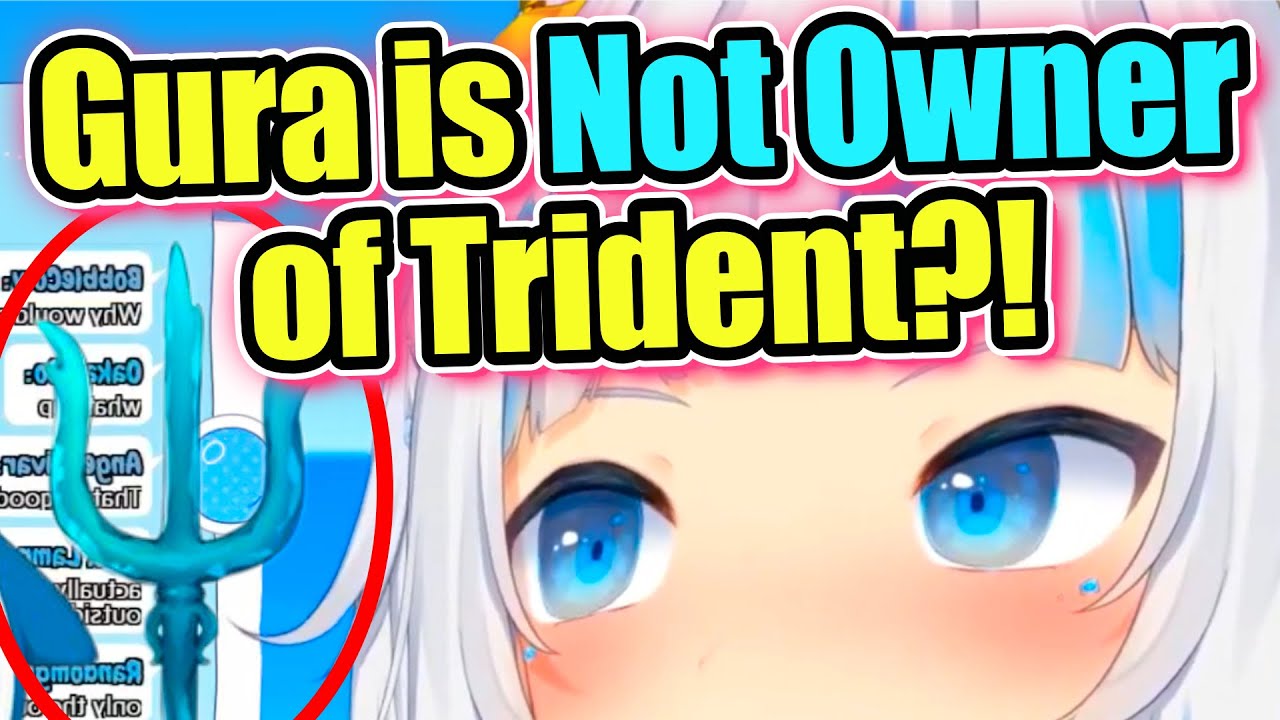 Gura Revealed WHERE Her Trident Came From?! - YouTube