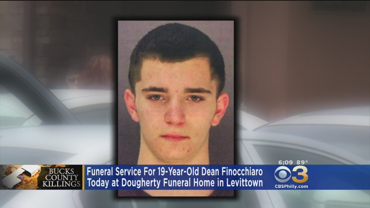 Funeral Services Were Held For 19-Year-Old Dean Finocchiaro - YouTube