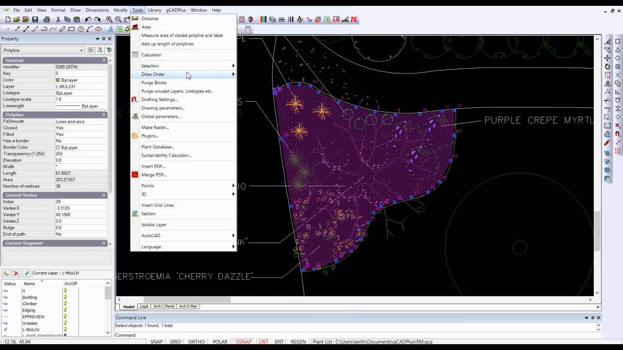 How to hatch a pathway in landscape CAD drawings - YouTube