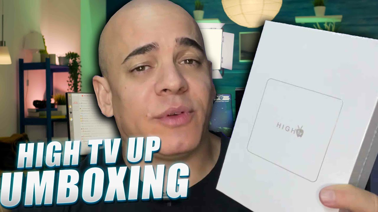 HIGH TV UP + UMBOXING + CONFIGURAÇÕES - YouTube