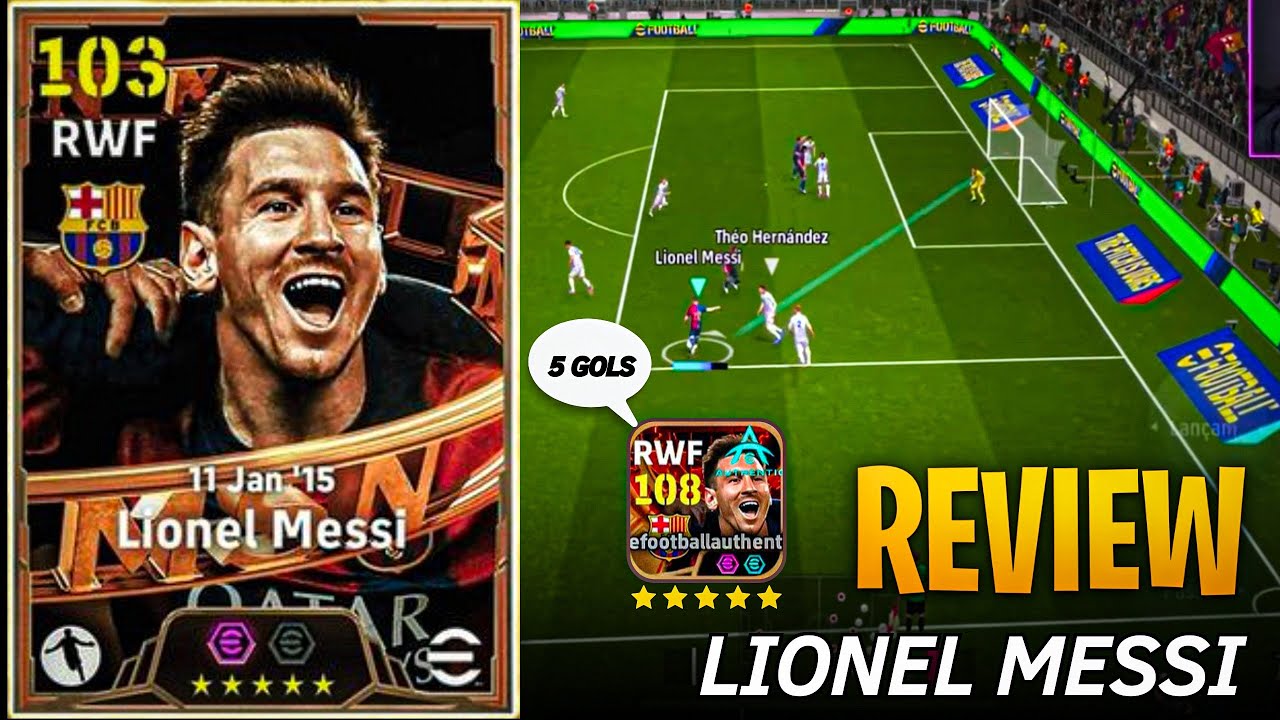 😱 GAMEPLAY LIONEL MESSI BLITZ CURLER TA UM ABSURDO NO EFOOTBALL 25 ...