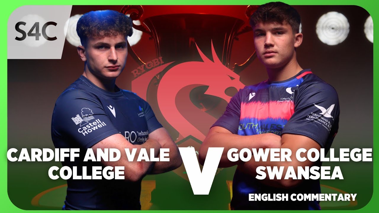 RYGBI BYW: Coleg Caerdydd a'r Fro v Coleg Gwyr Abertawe | Cynghrair ...