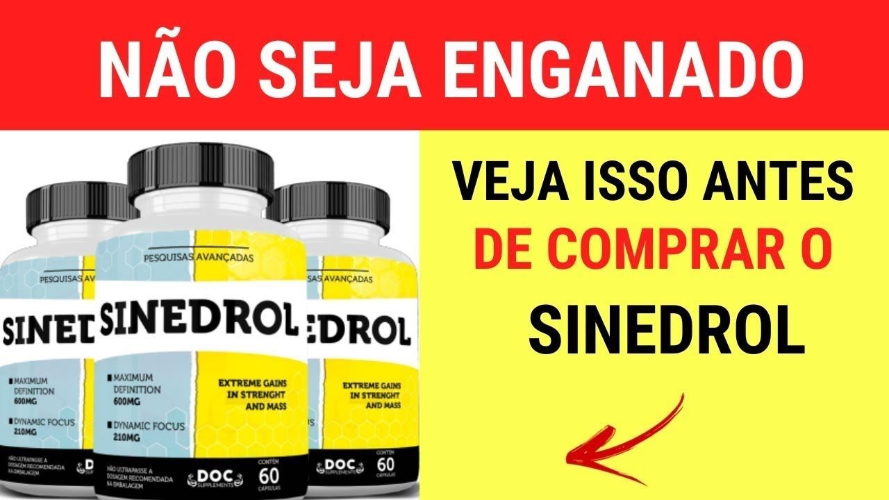 Sinedrol funciona ? Sindedrol onde COMPRAR ? Sinedrol como TOMAR ...