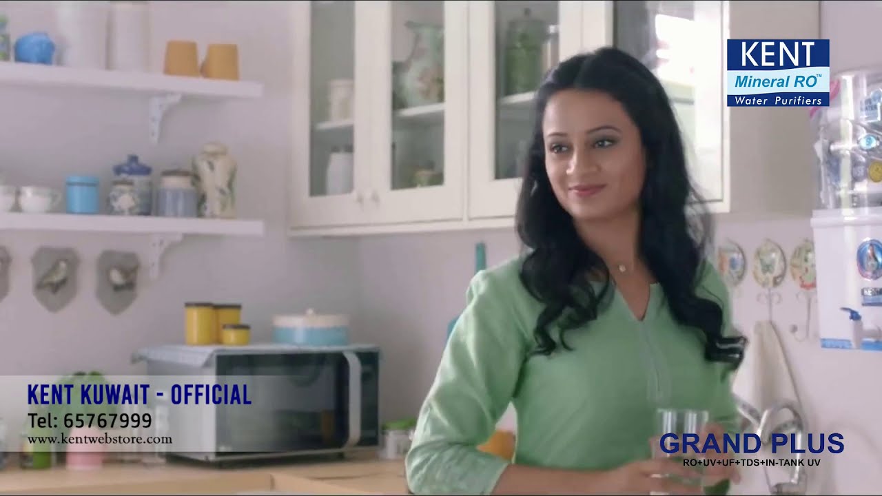 KENT Grand+ Water Purifier Kuwait - Call 65767999 - YouTube