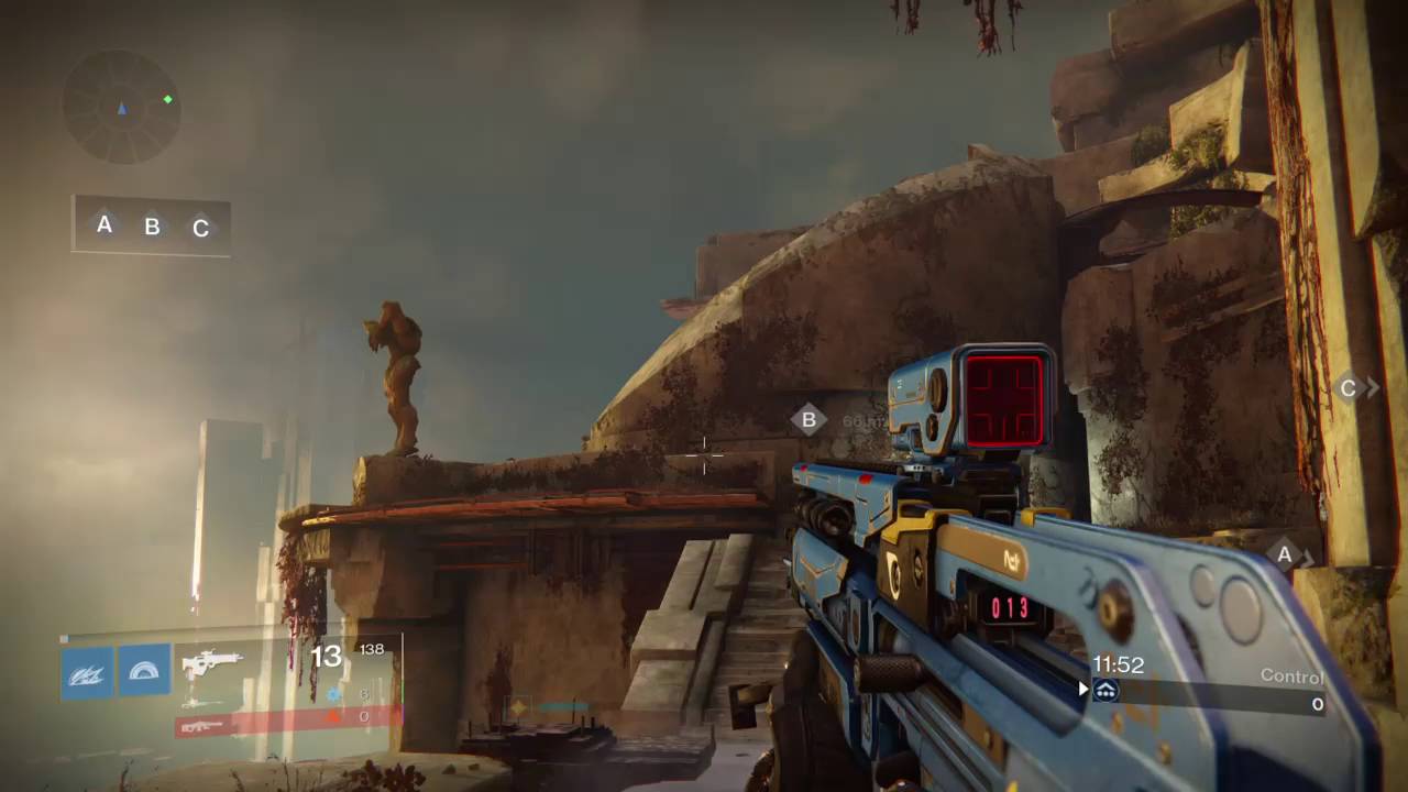 Destiny New Ghost Pvp Floating Gardens - YouTube