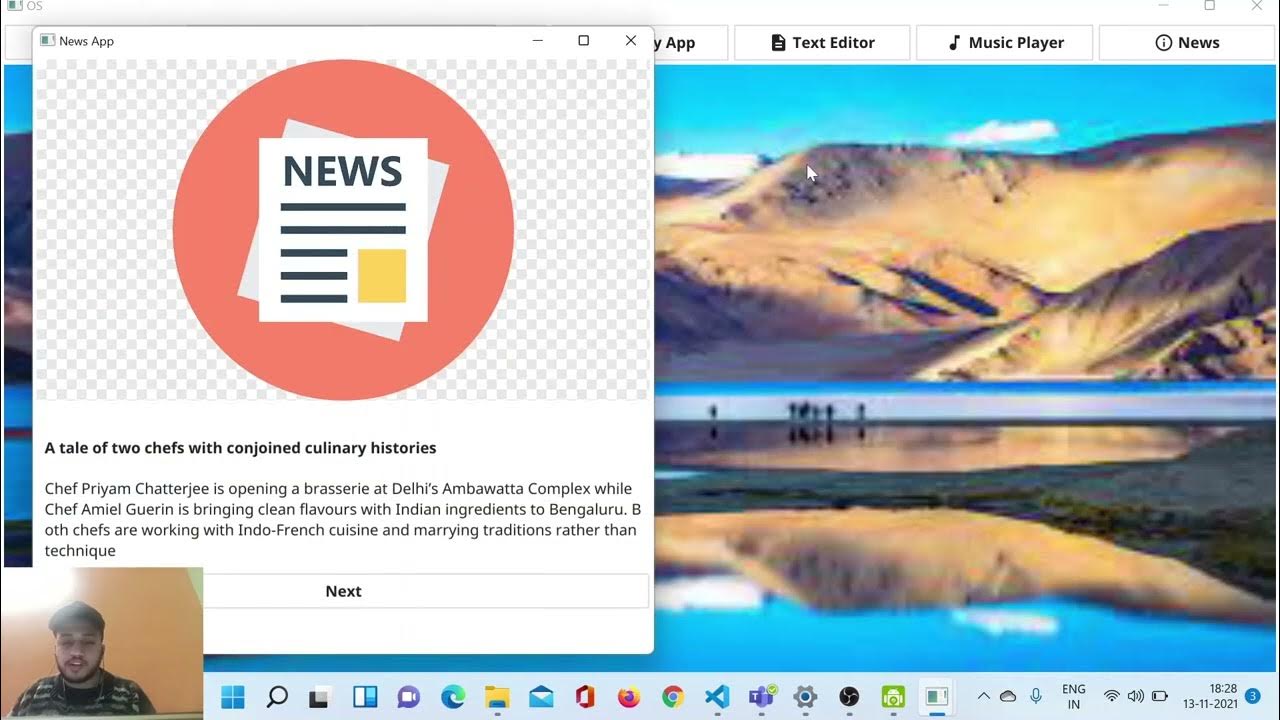 Operating System using Golang and Fyne FrameWork - YouTube