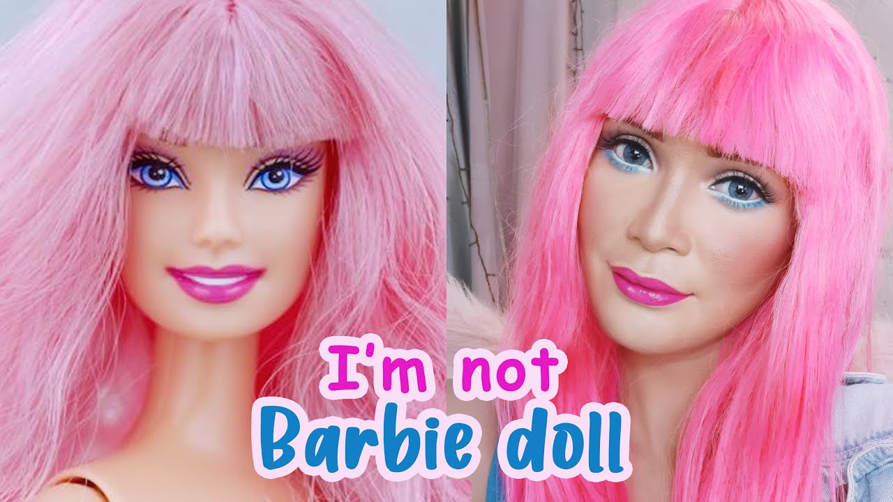 Transformasi Makeup Ala Barbie - YouTube