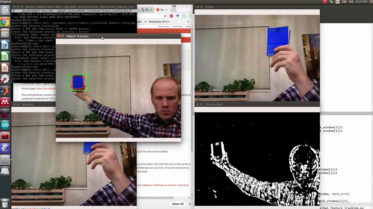 Object Tracking Meanshift And Camshift Youtube