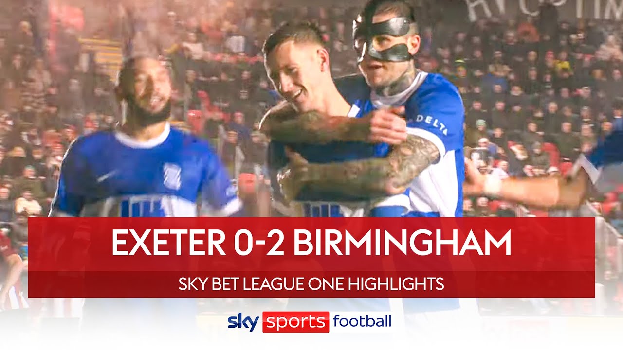 Stansfield scores on emotional Grecians return! 🔵 | Exeter 0-2 ...