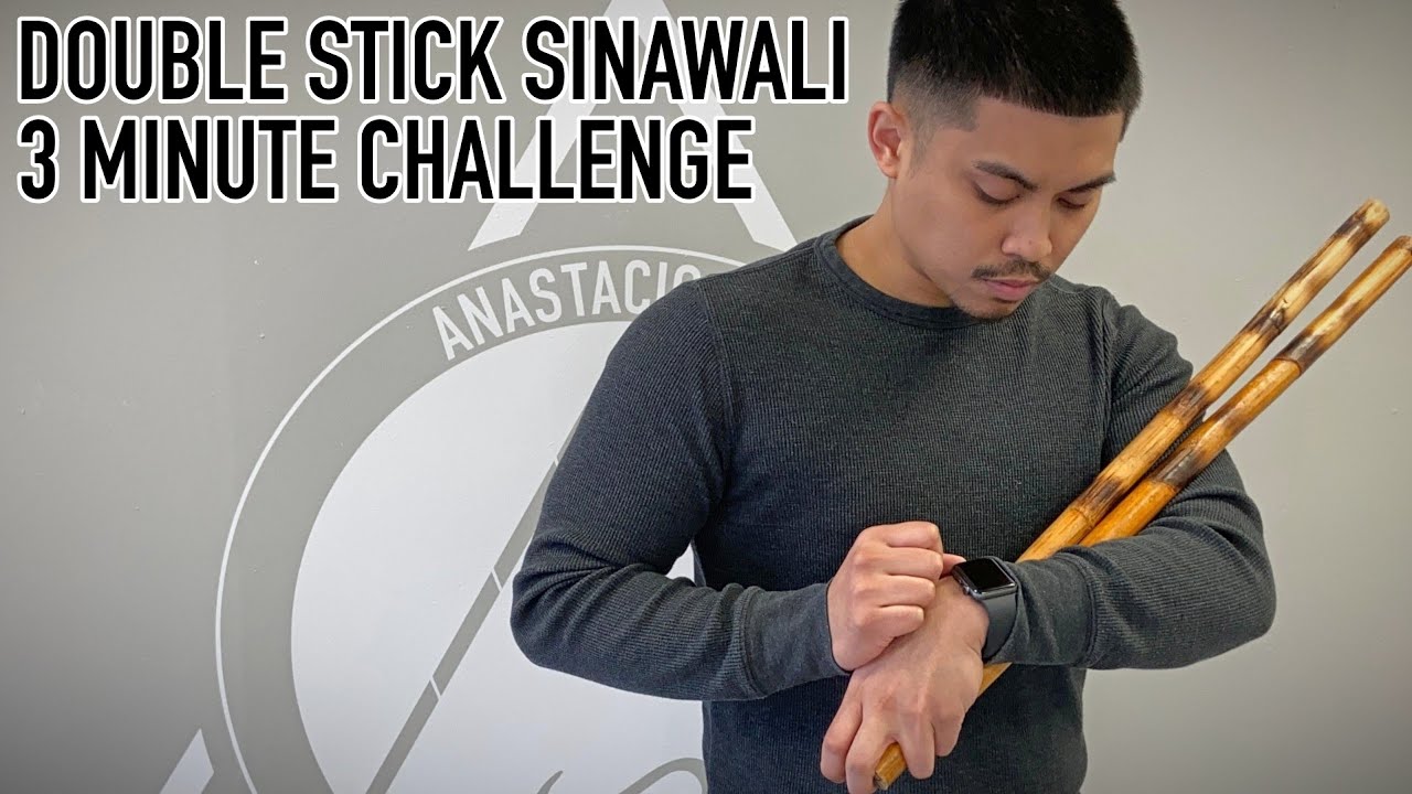 Learn Double Stick Sinawali in 3 Mins | Tutorial - YouTube