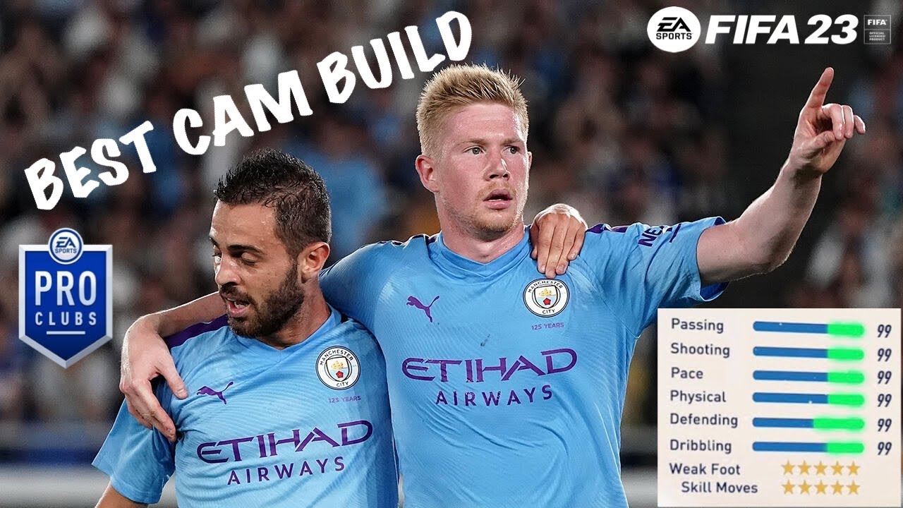 Fifa 23 Pro Clubs BEST CAM BUILD *INSANE* 25/50/75/100 Skill Points ...