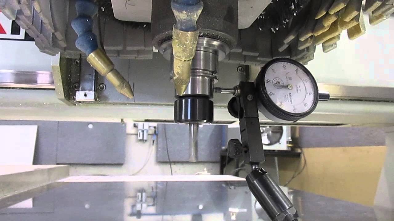 noise and vibration of HSD spindle. - YouTube