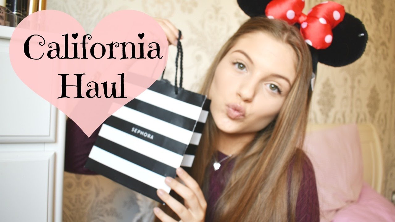 California Haul! | Sweet Like Grace - YouTube