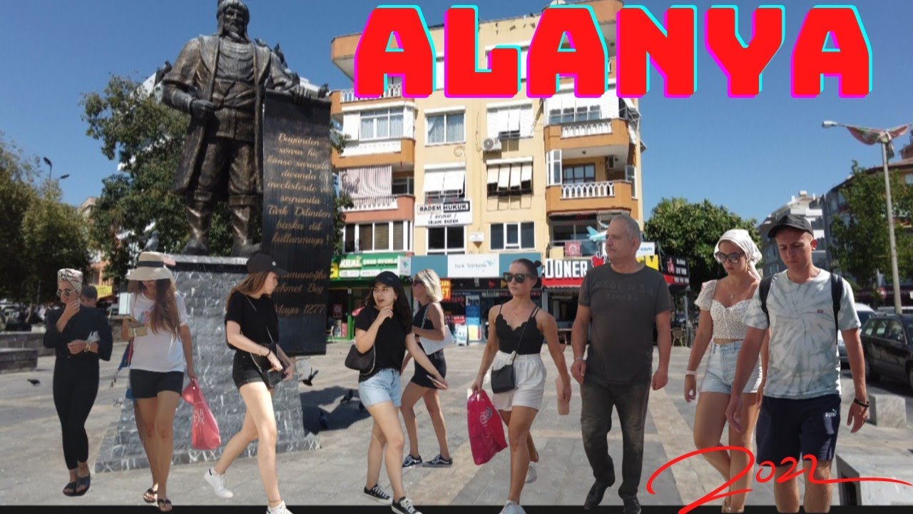 Alanya Shopping Center ! Alanya City Center ! Alanya Hacet Street ...