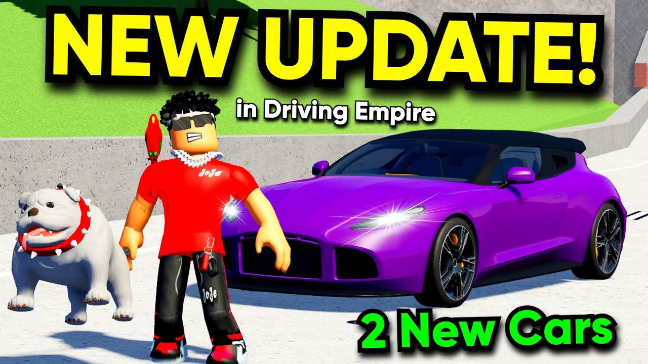 *NEW* CARS & RACING FEATURE IN DRIVING EMPIRE! - YouTube
