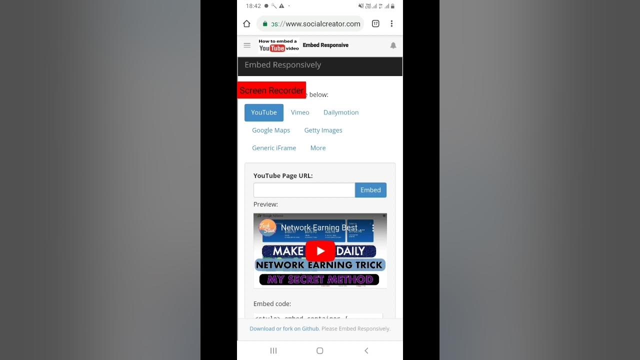 How to YouTube Video || Embed Responsive || HTML code generate - YouTube