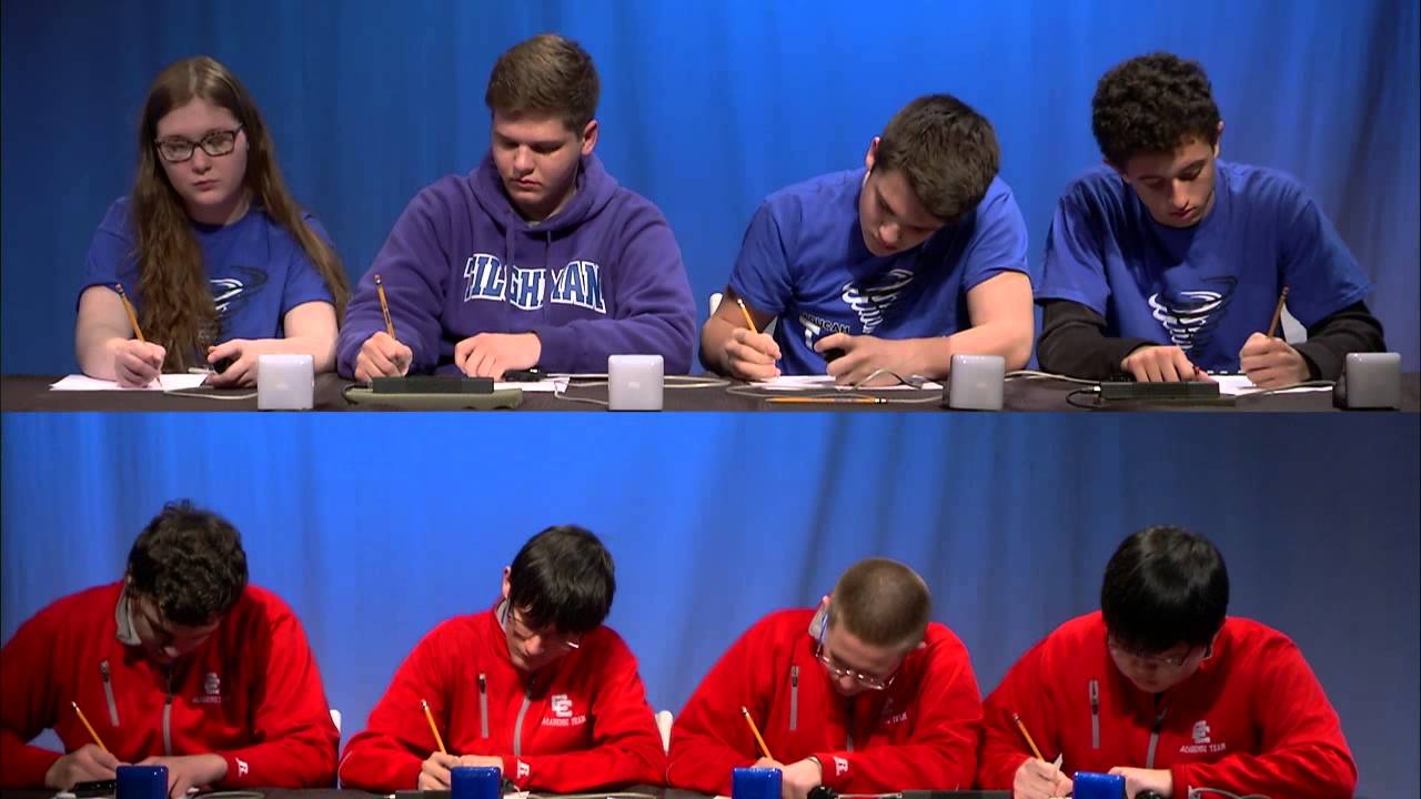 Academic Bowl 2015 SEMI FINALS Calloway v Tilghman - YouTube