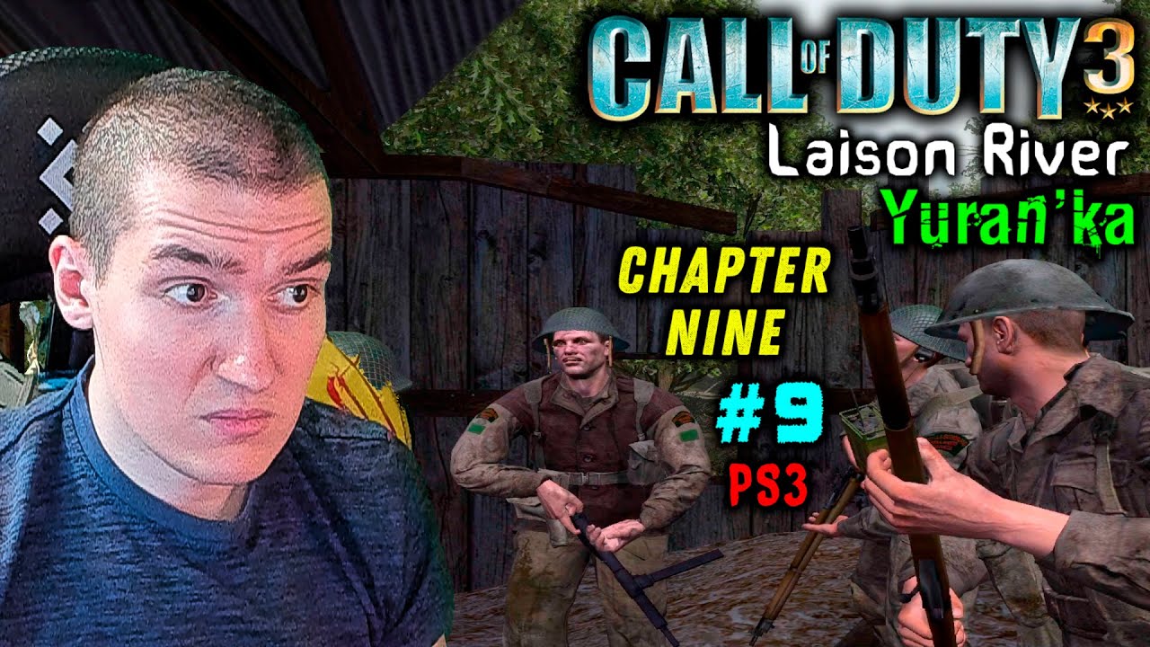Call of Duty 3[PS3] - Chapter Nine - Laison River - Лэйсовая река #9 | Normal - YouTube