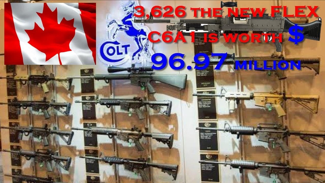 Canada buys 3,626 new FLEX C6A1 General Purpose Machine Guns - YouTube