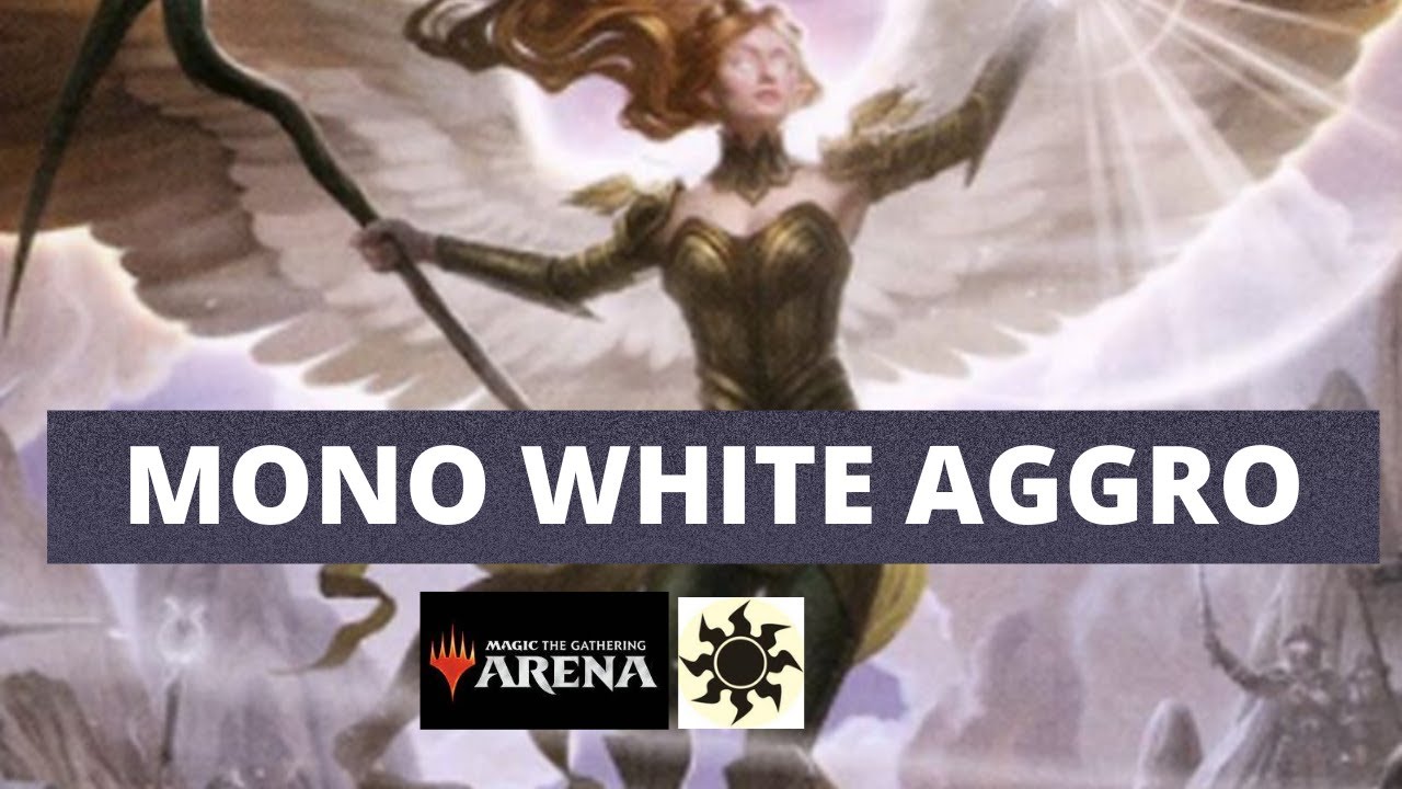 mono white aggro | mtg arena ita | standard | ladder | platinum | BO1 ...
