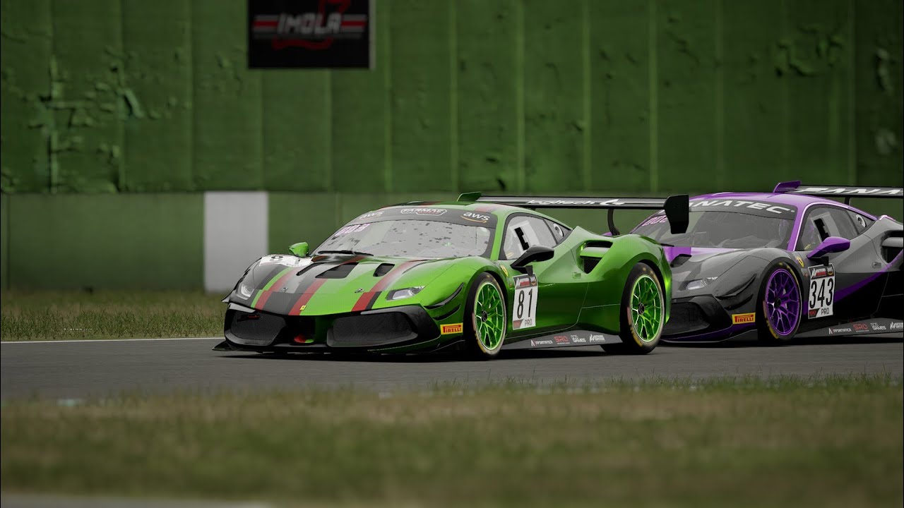 ACC SHAKEDOWN LEDGEND SERIES ROUND 12 IMOLA RACE 1 - YouTube