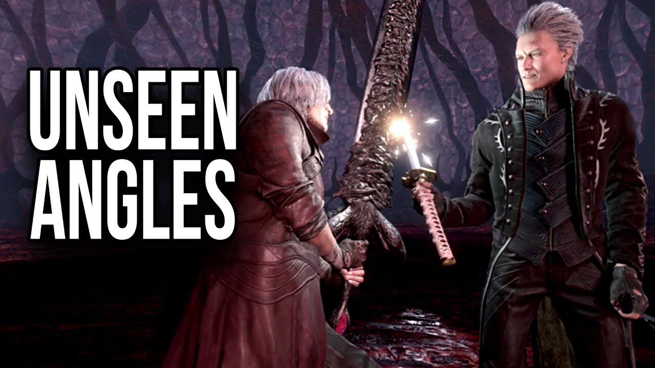All Vergil Cutscenes with FreeCam and High FOV, Clean - No Blur, Unseen ...