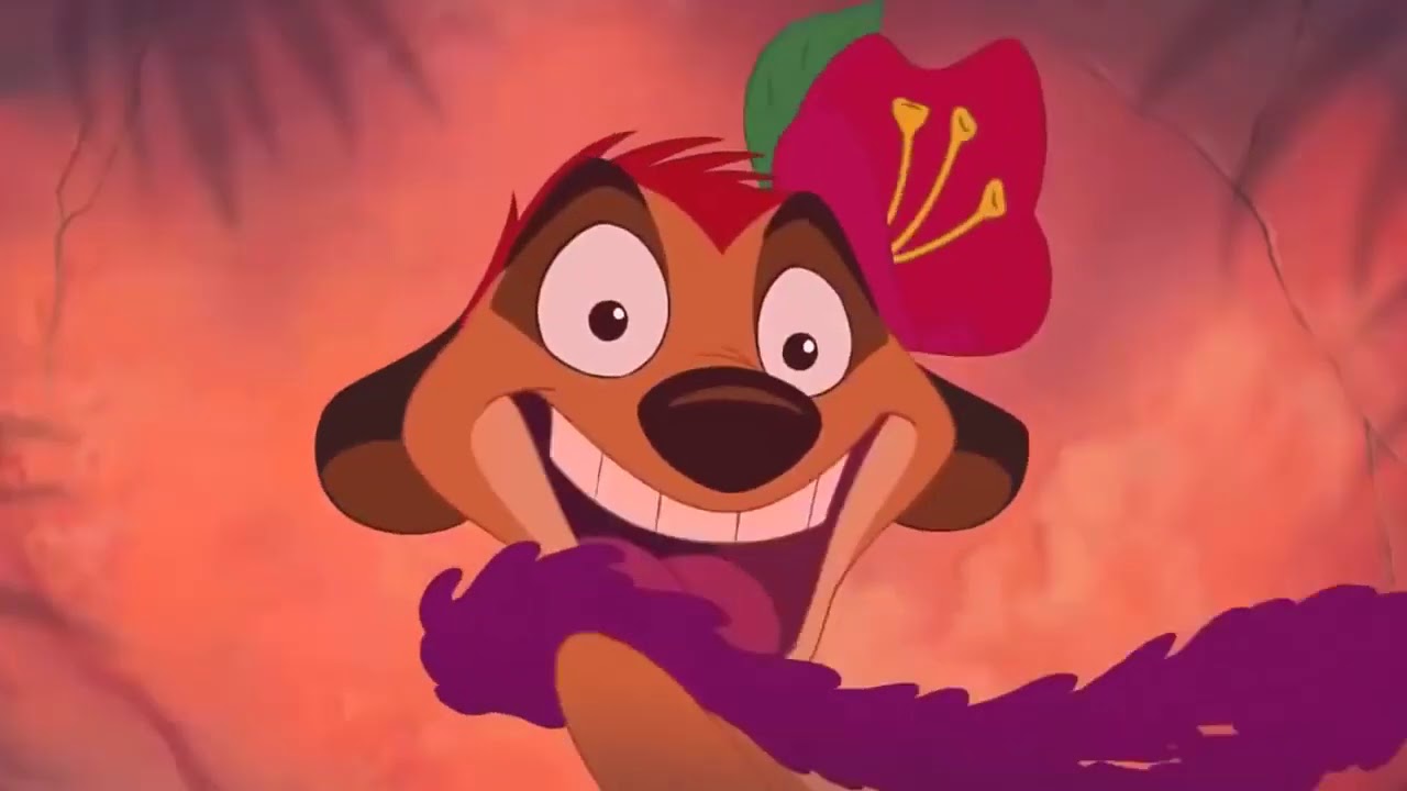 Lion King Timon And Pumbaa Hula Dance