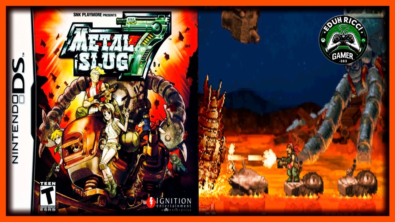 METAL SLUG 7 | [NINTENDO DS "emulador"] GAMEPLAY COMPLETO - YouTube